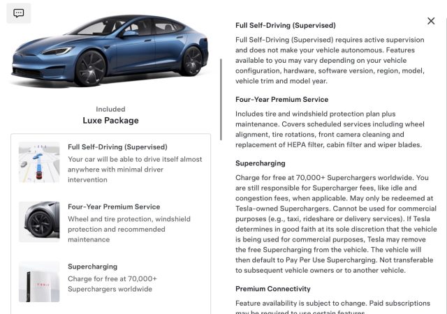 Nouveau Luxe Package Tesla: la surprise qui cache un revers sur les ...